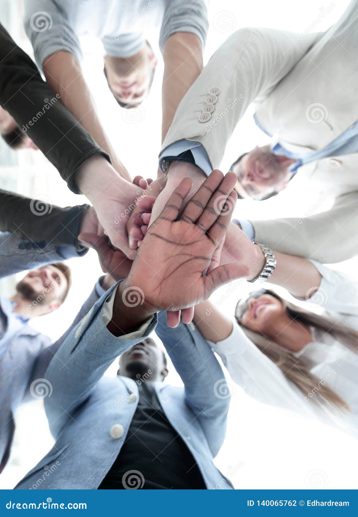 Business Background.business Team Making a Stack of Hands Stock Photo ...