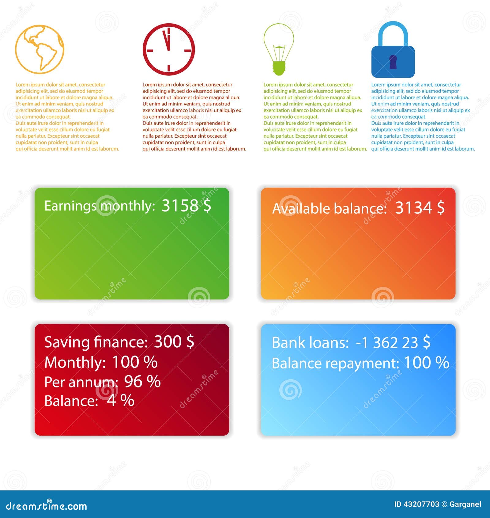 Business banking tags stock vector. Illustration of page - 43207703