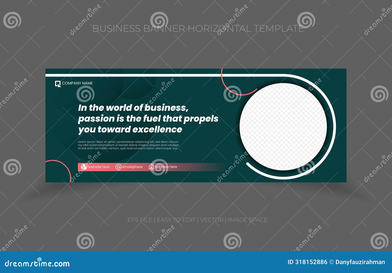 Business Banner Horizontal Business Banner Horizontal Template Design ...