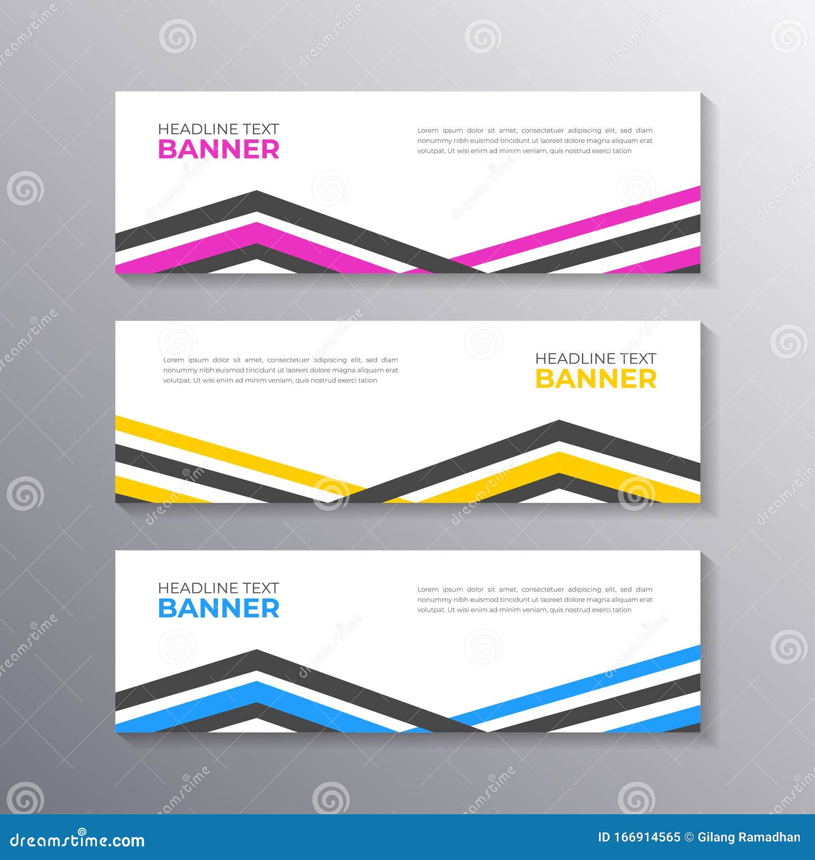 Business Banner Template, Layout Background Design, Corporate Geometric ...