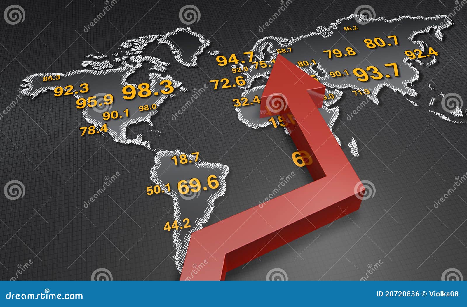 Business bar chart stock illustration. Illustration of market - 20720836
