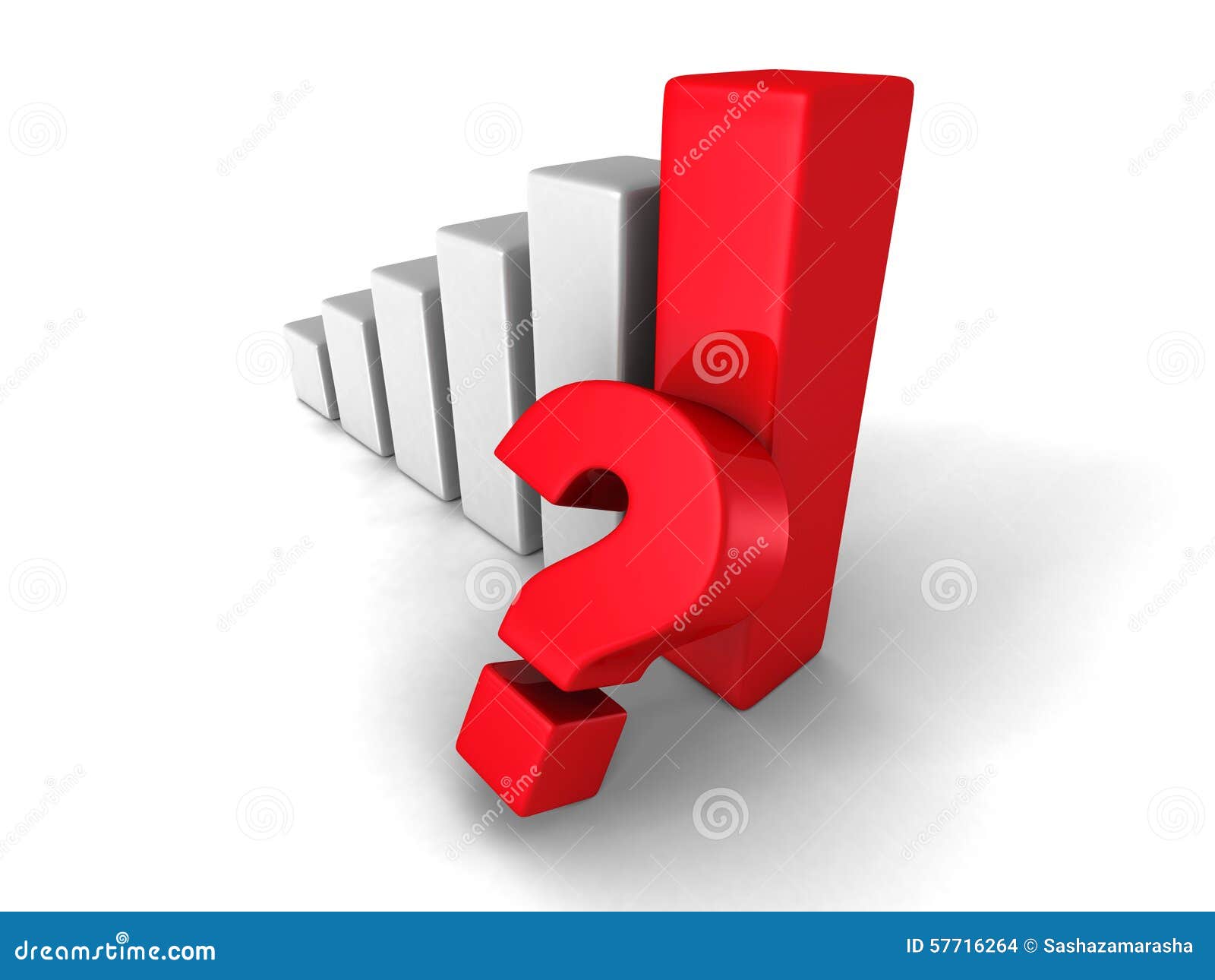 Graph With Question Mark Stock Photo | CartoonDealer.com #23254386