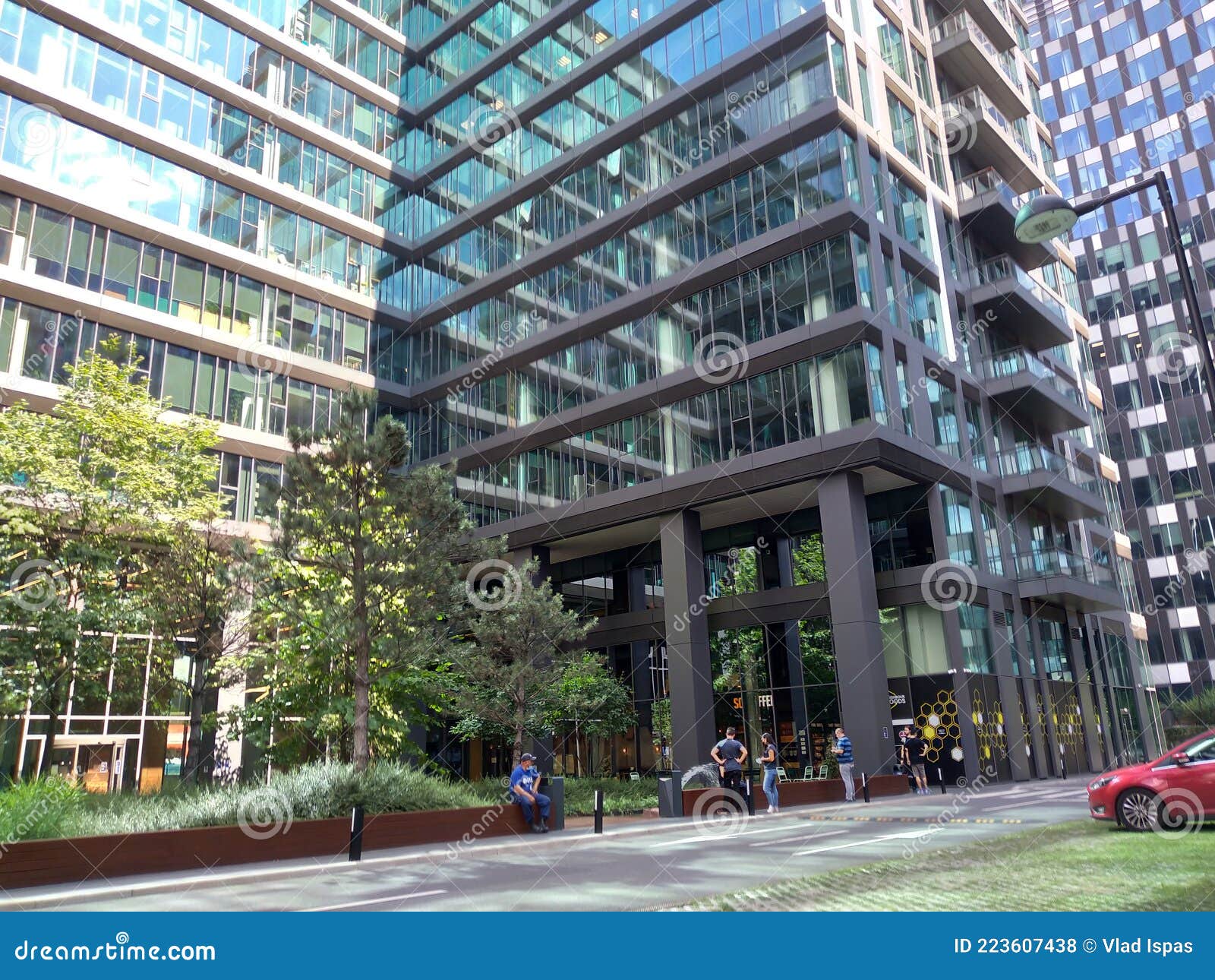 Business Big Buildings in Bucharest, Romania, 2021 Editorial Stock ...