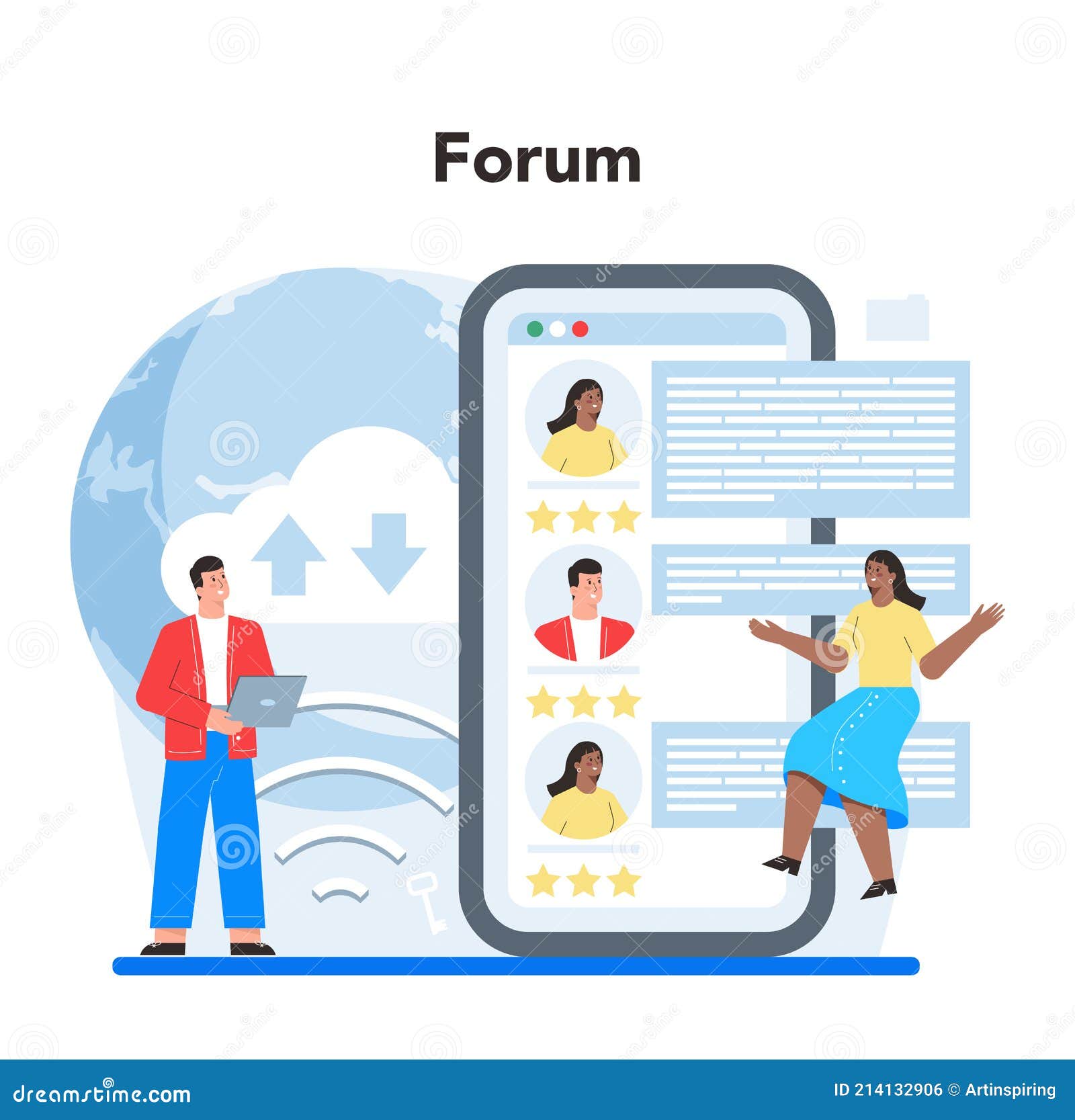 Business Big Data Analytics Online Service or Platform. Chart and Graph ...