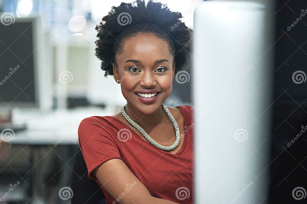 Business Black Woman And Creative And Office Portrait Worker And