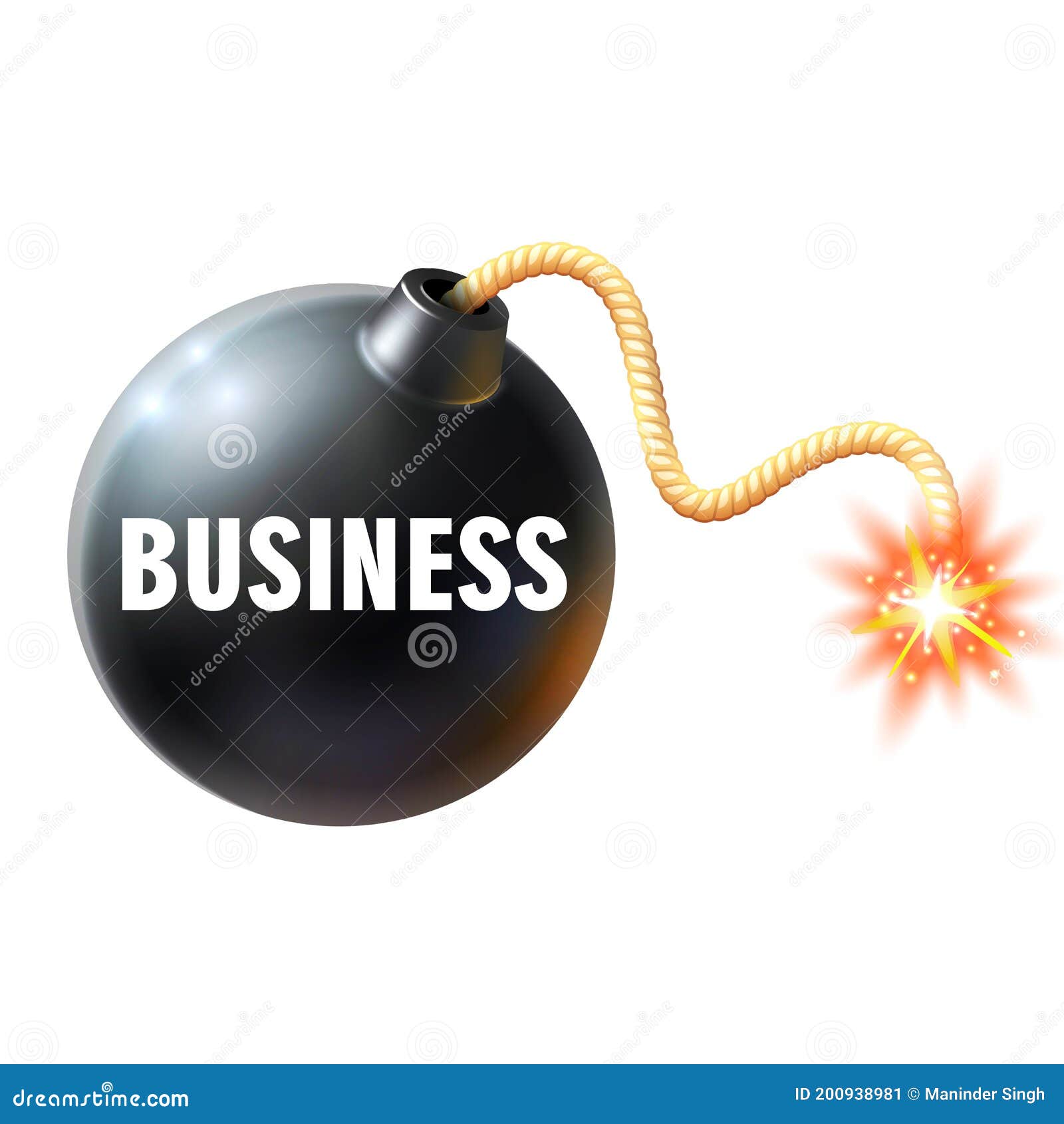 Business Bomb stock image. Image of chicken, debt, cape - 200938981