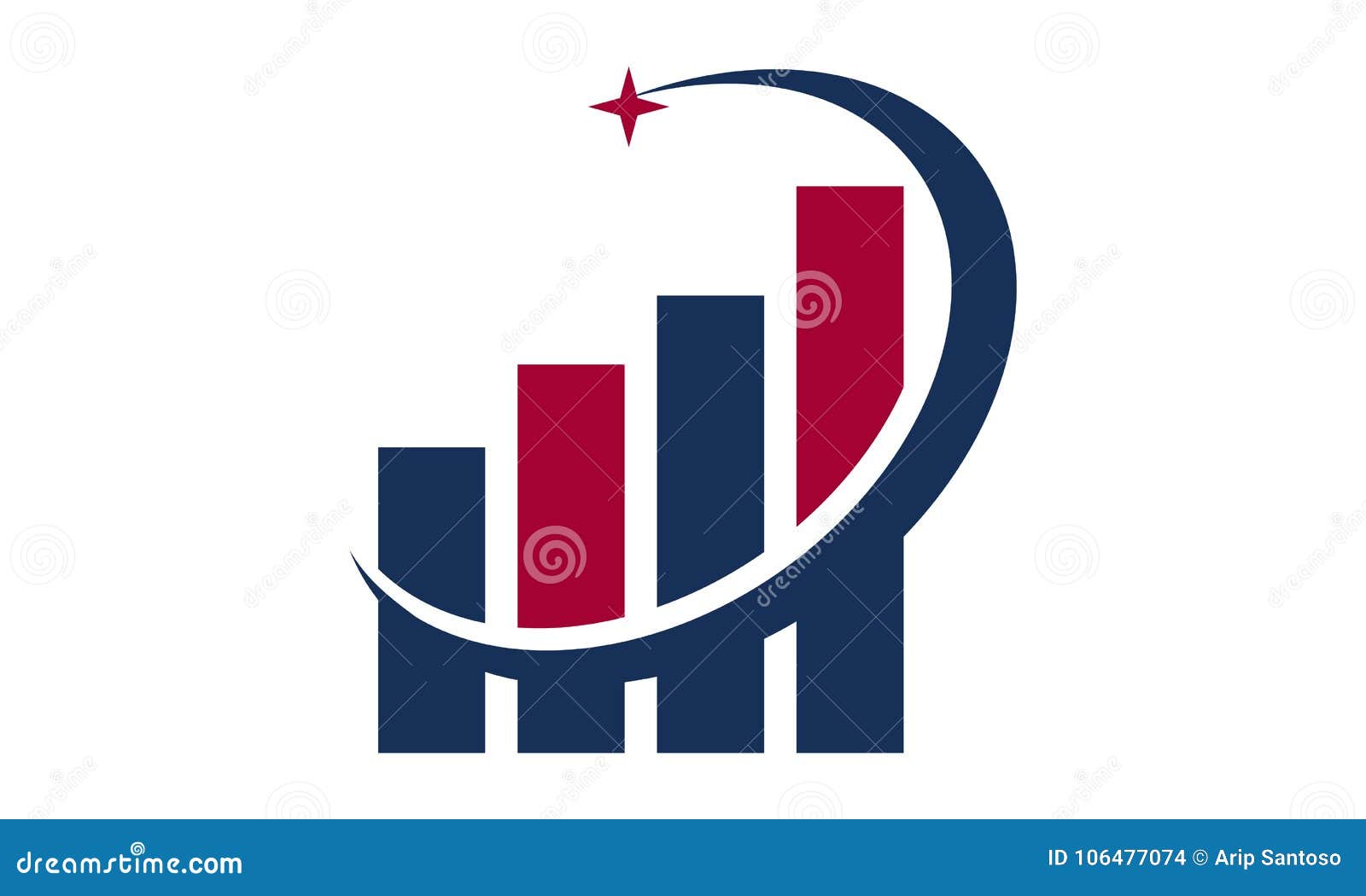 Business Boost Logo Design Template Stock Vector - Illustration of ...