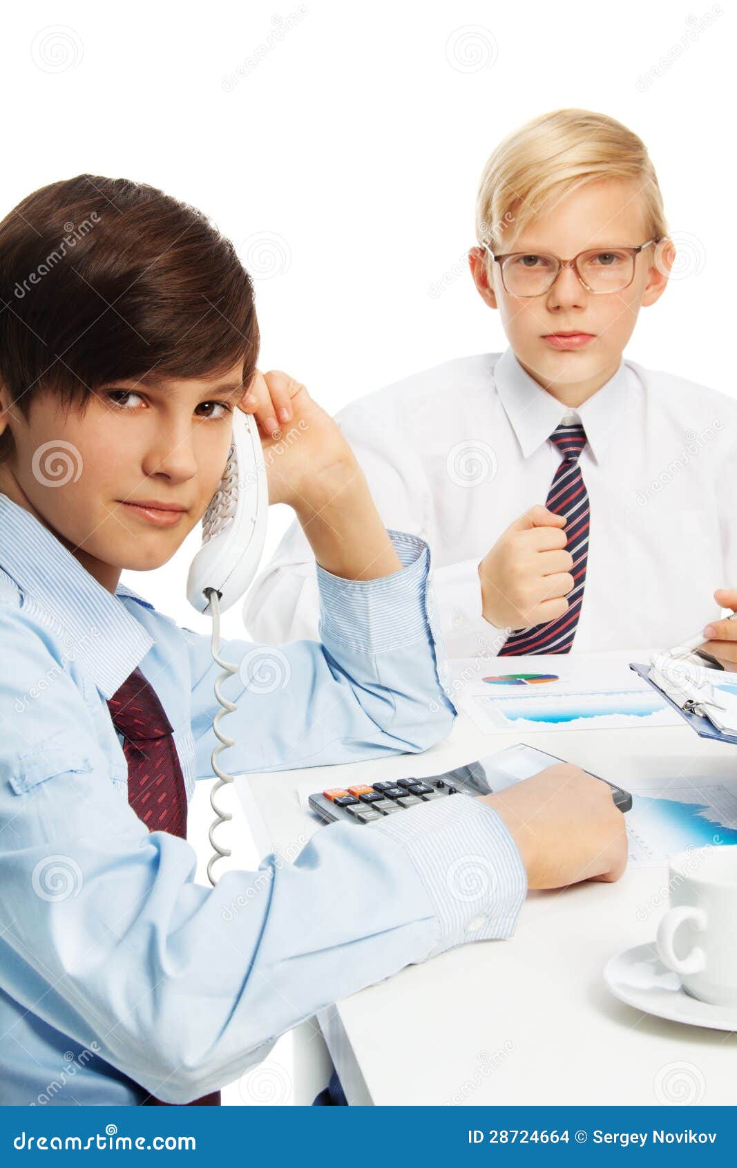 Business is boring stock photo. Image of girl, concept - 28724664
