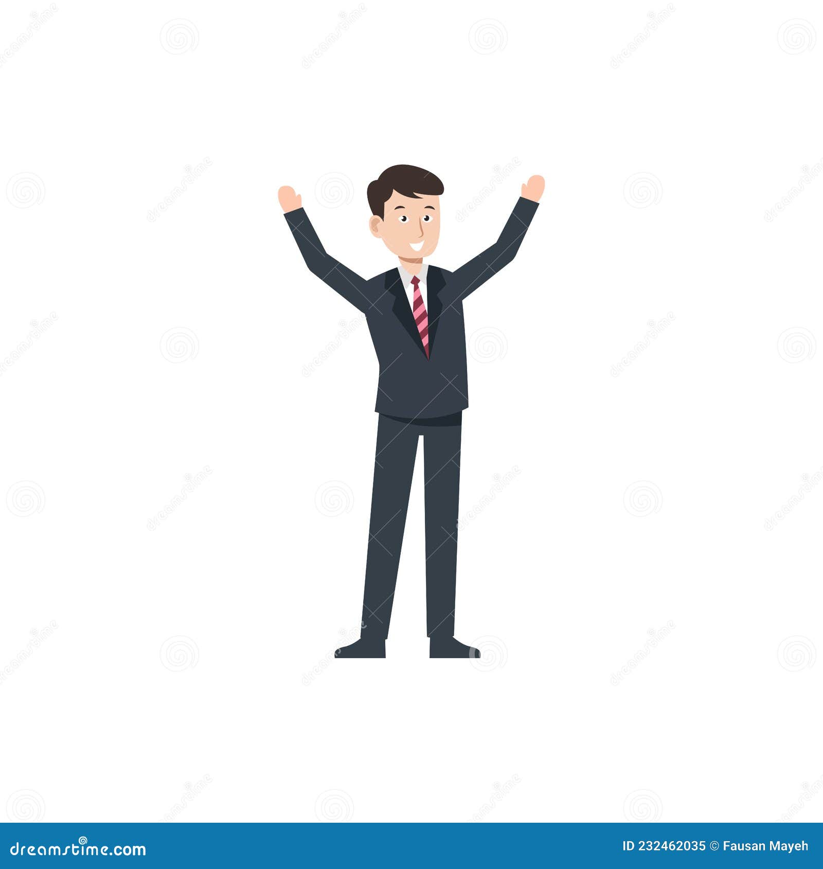 Business Boss Character Style Vector Illustration Design Stock Vector ...