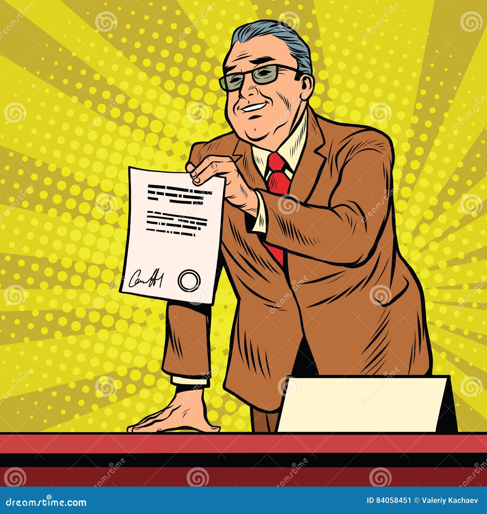 Business Boss Vector Character. Male Boss Business Character Sitting ...