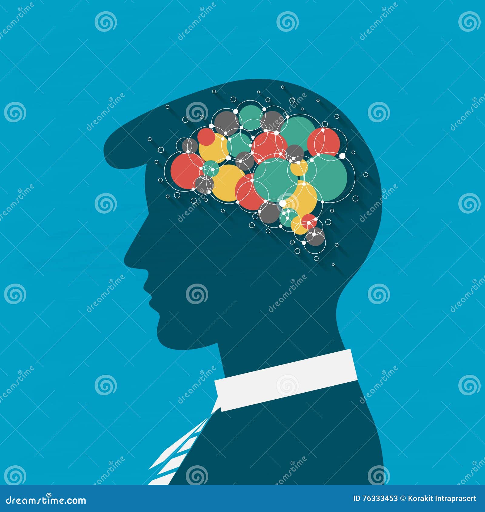 Business Brain and Success Plan Stock Vector - Illustration of success ...