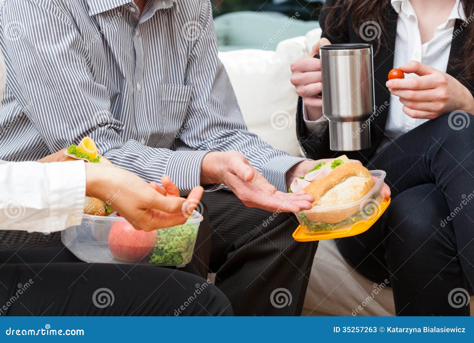 Business break from work stock image. Image of people - 35257263