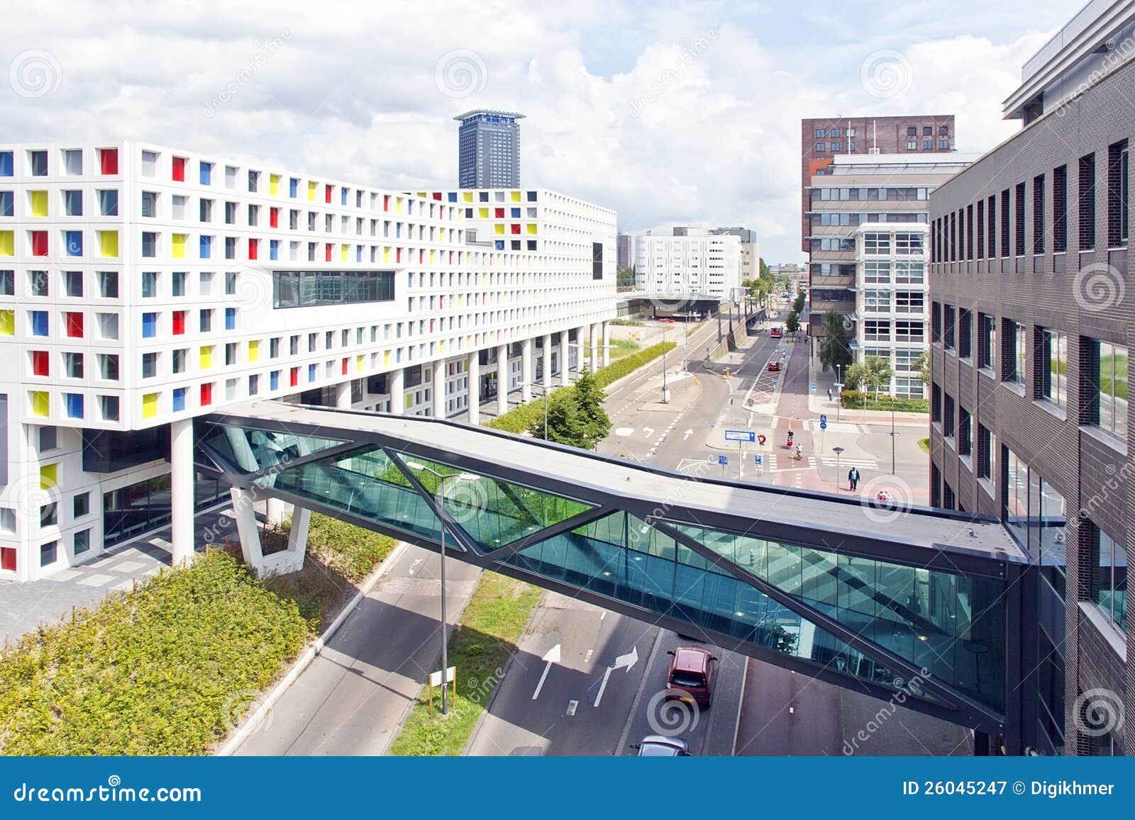 Business Bridge stock image. Image of road, private, communication ...