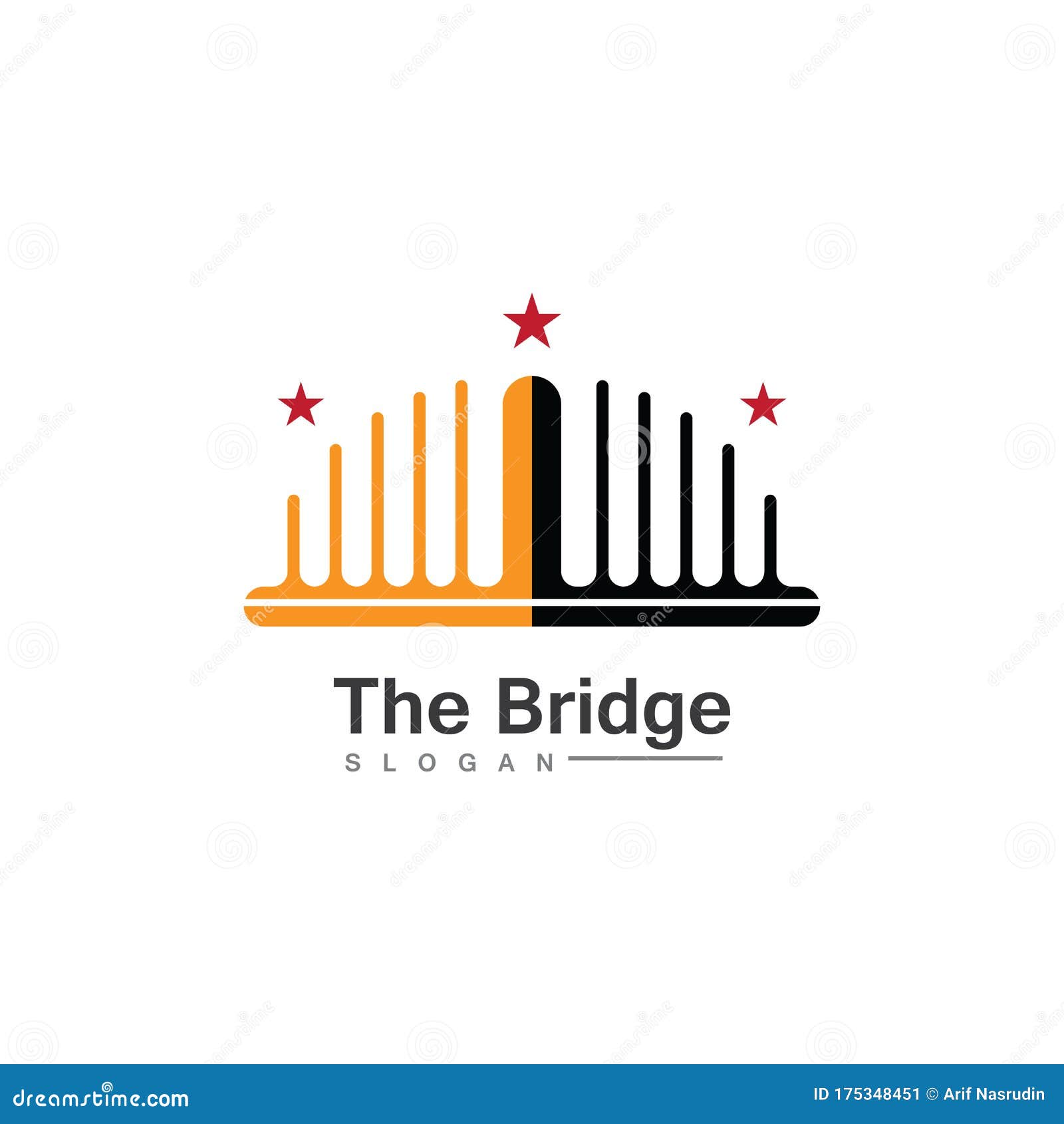 Business Bridge Logo Design Vector Icon Template Design Stock ...