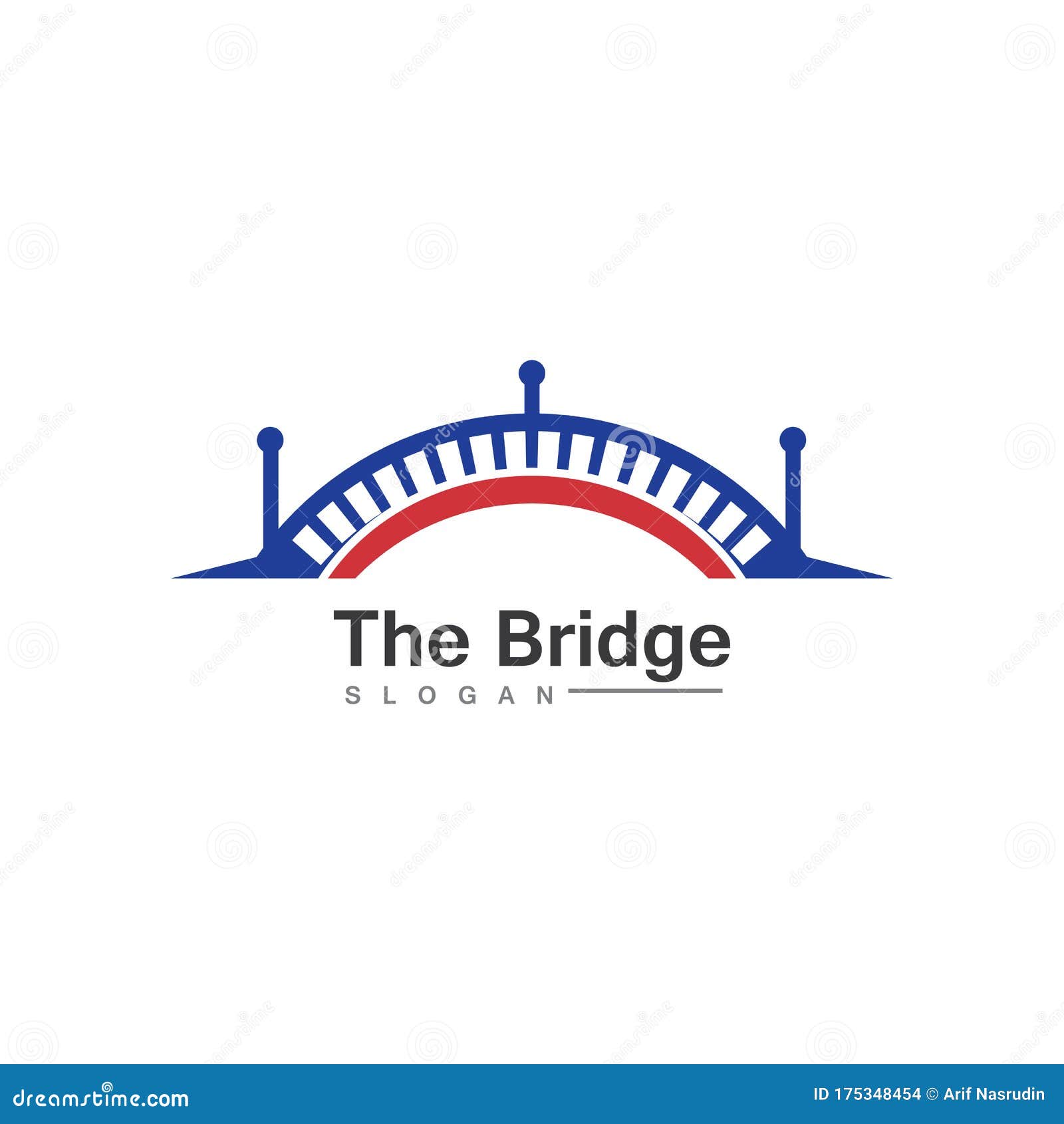 Business Bridge Logo Design Vector Icon Template Design Stock ...