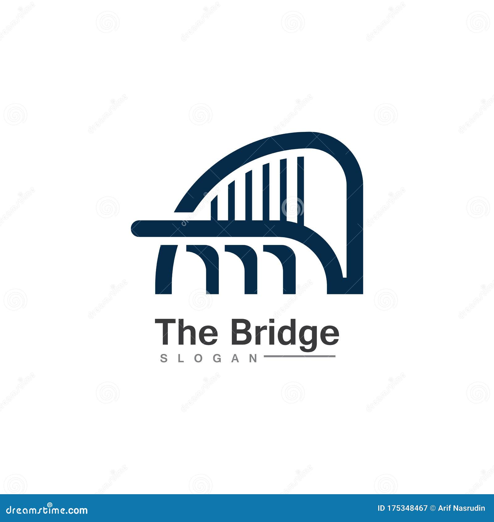 Business Bridge Logo Design Vector Icon Template Design Stock ...