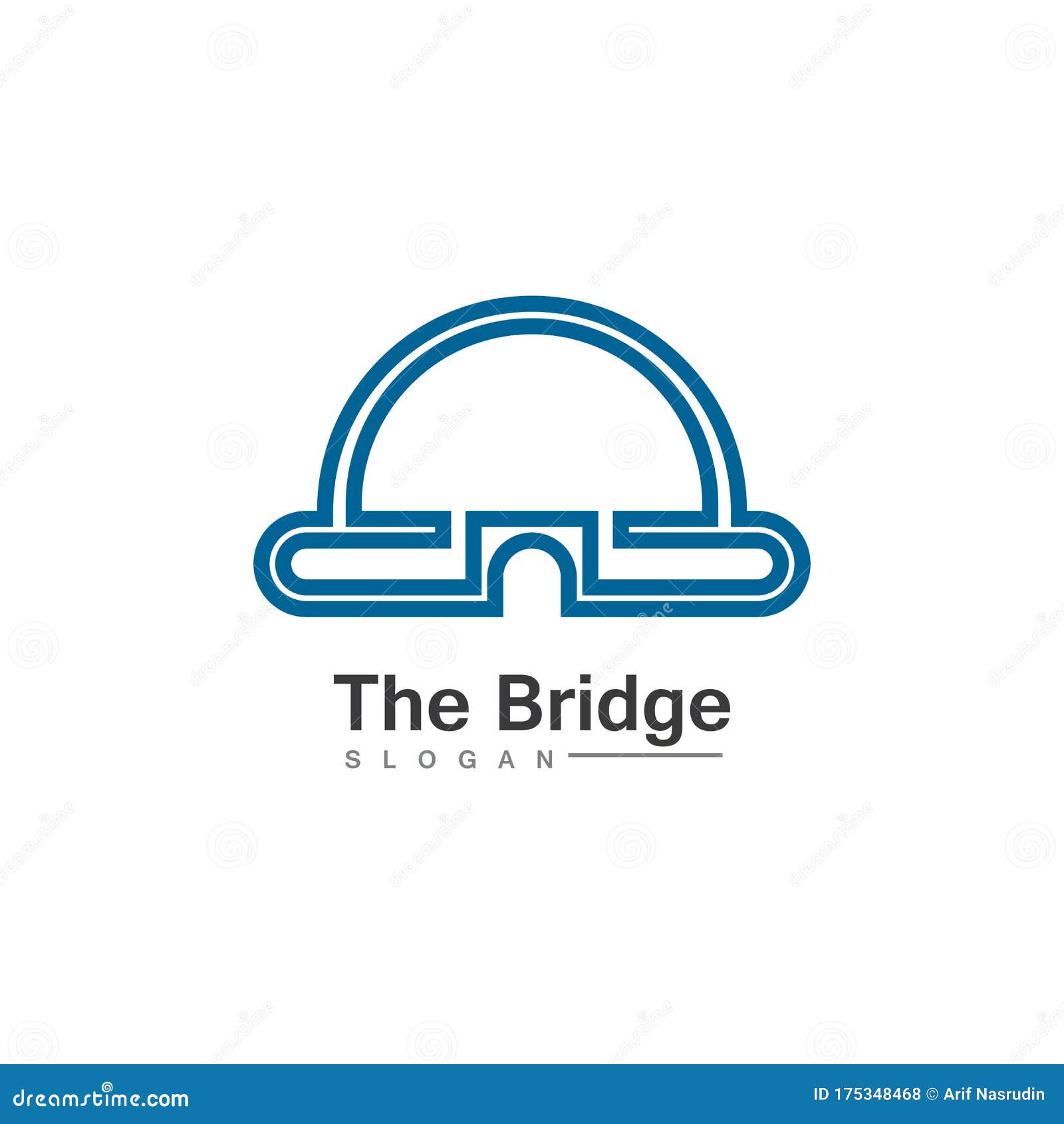 Business Bridge Logo Design Vector Icon Template Design Stock ...
