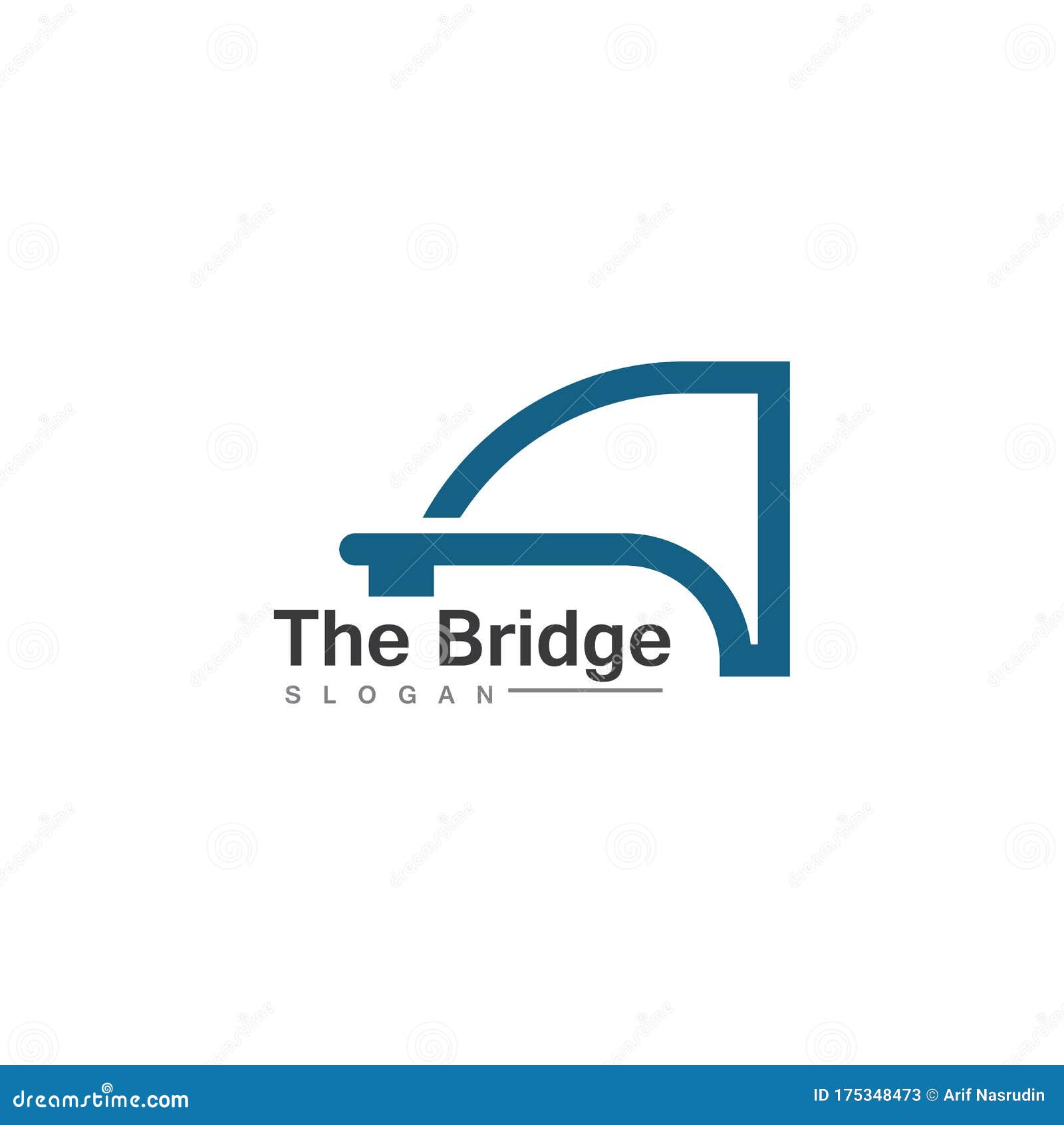 Business Bridge Logo Design Vector Icon Template Design Stock ...