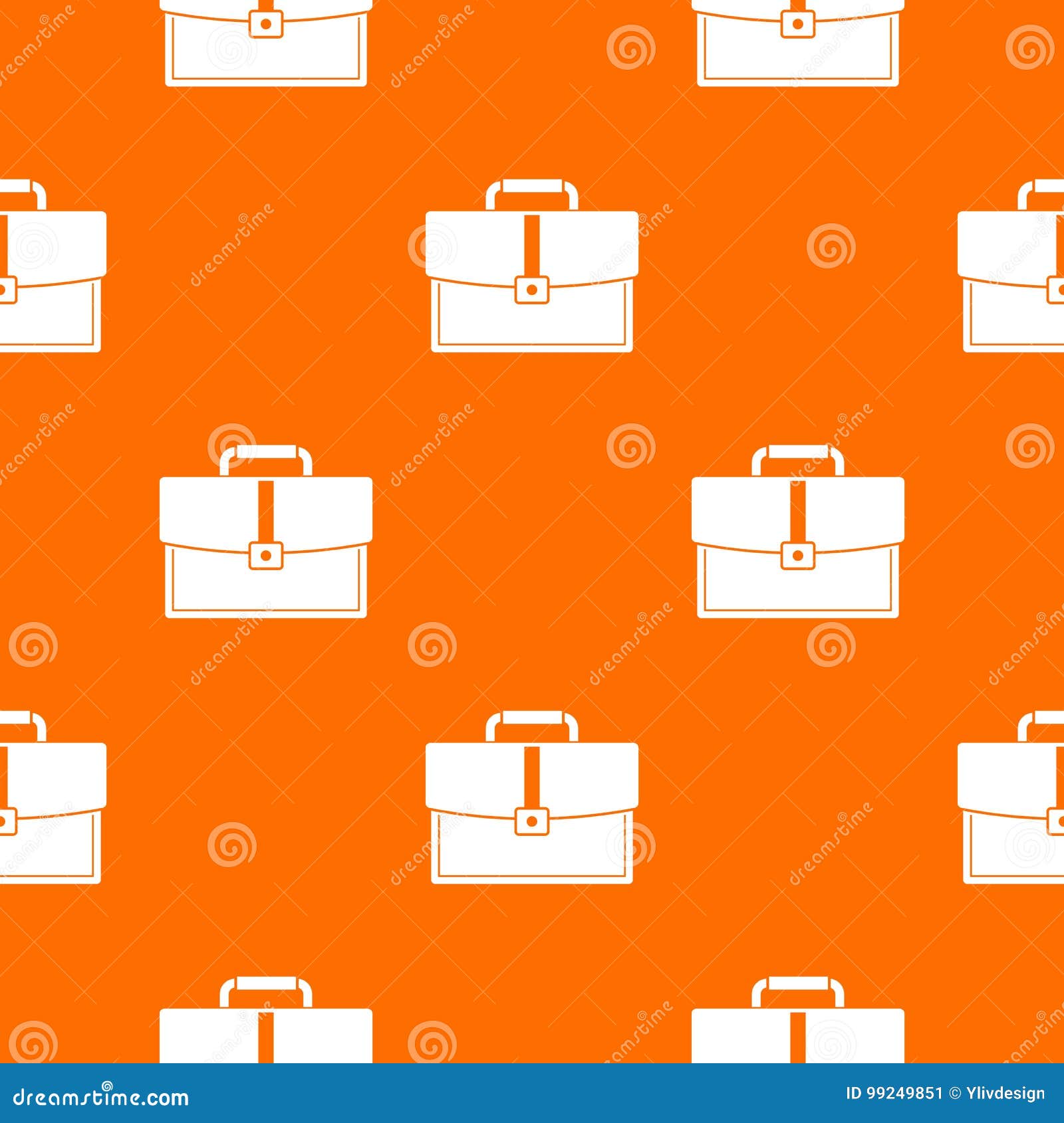 Business Briefcase Pattern Seamless Stock Vector - Illustration of ...