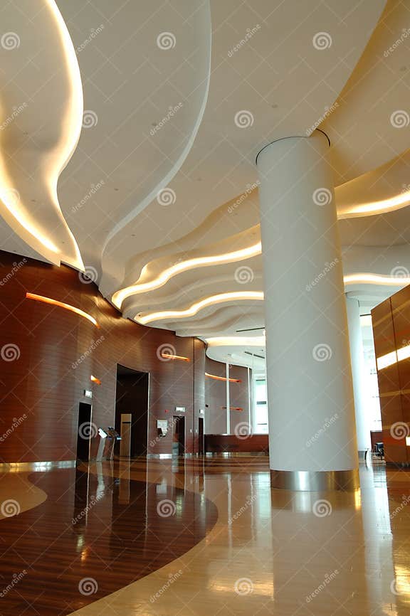 Business Building Architecture Interior Stock Image - Image of ...