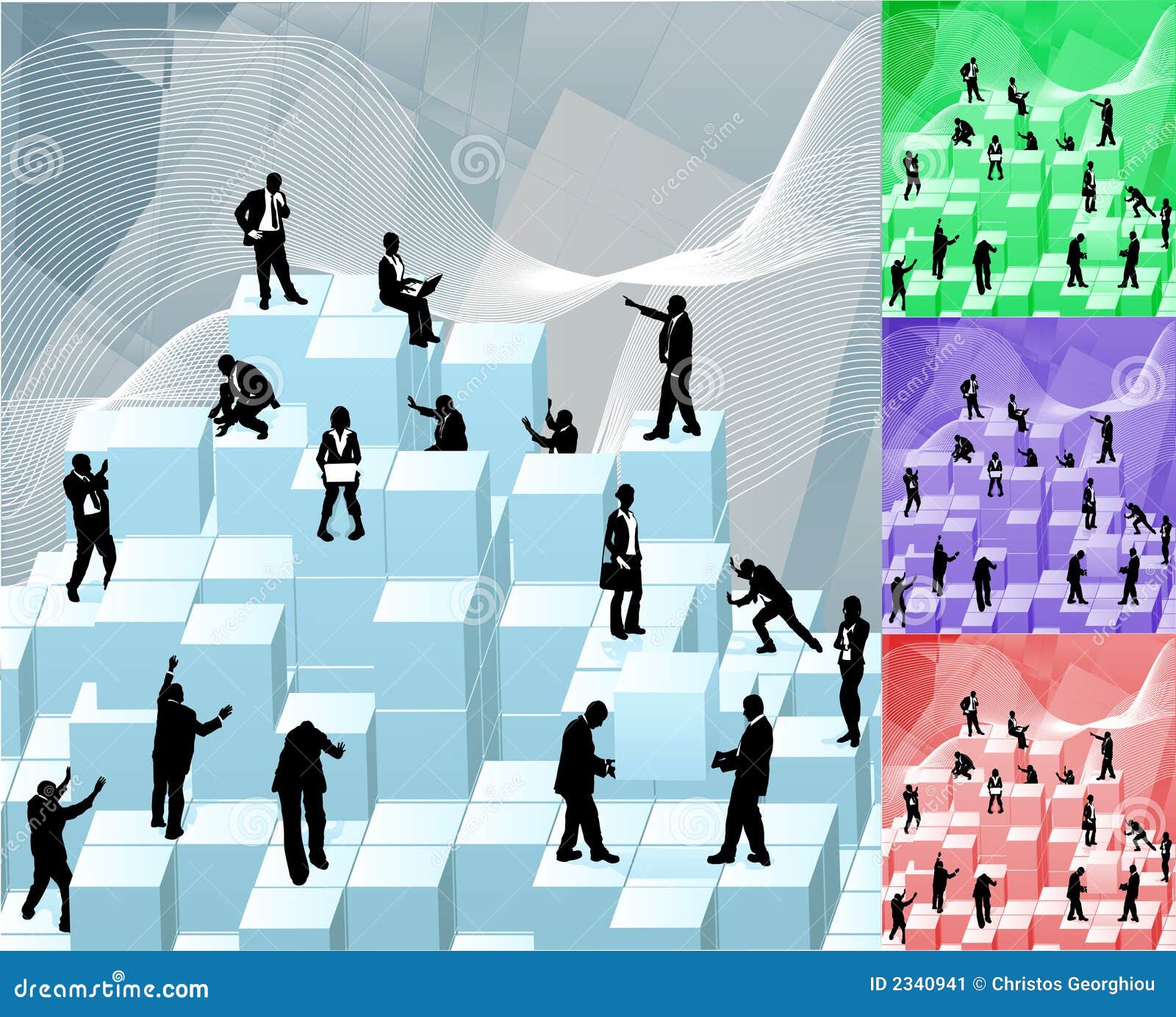 Building Blocks Business Logos