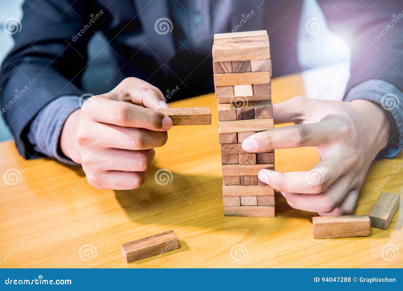 Business Building and Success Stock Photo - Image of human, employment ...