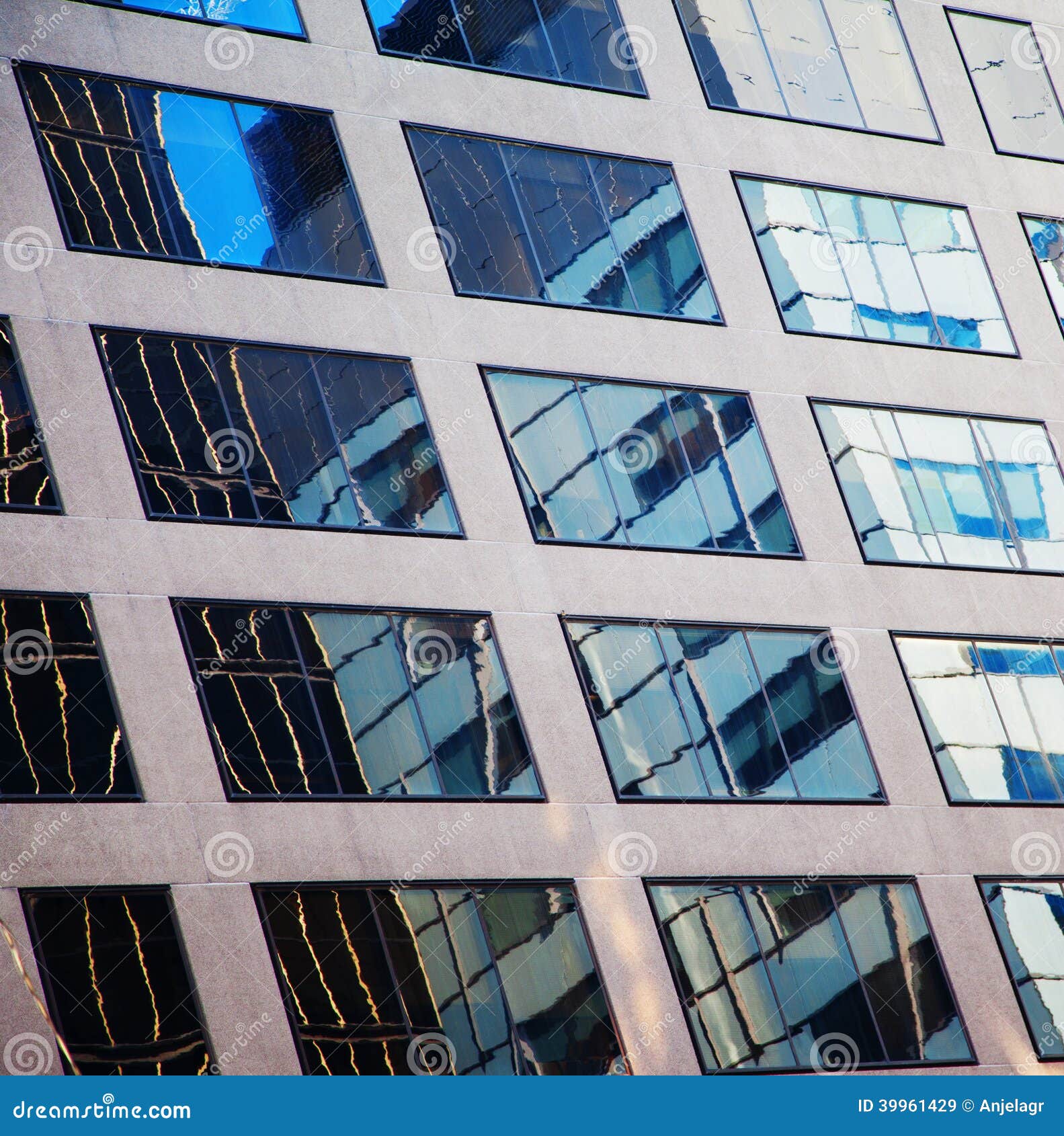 Business building windows stock image. Image of concrete - 39961429