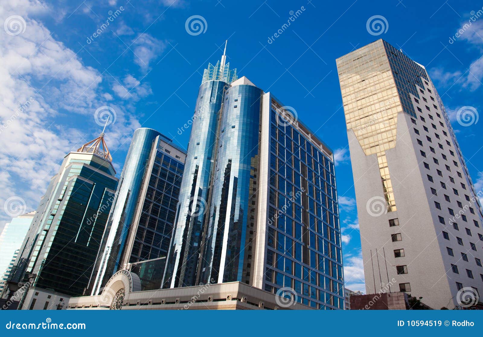 Business buildings stock image. Image of exteriors, outdoor - 10594519