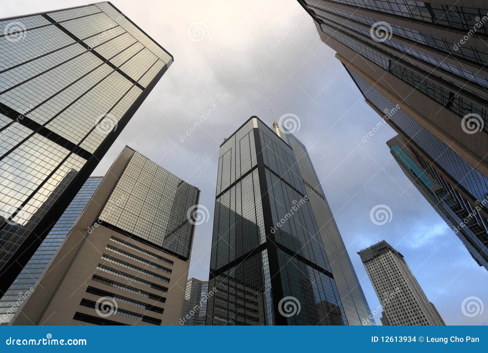 Business buildings stock photo. Image of modern, abstract - 12613934