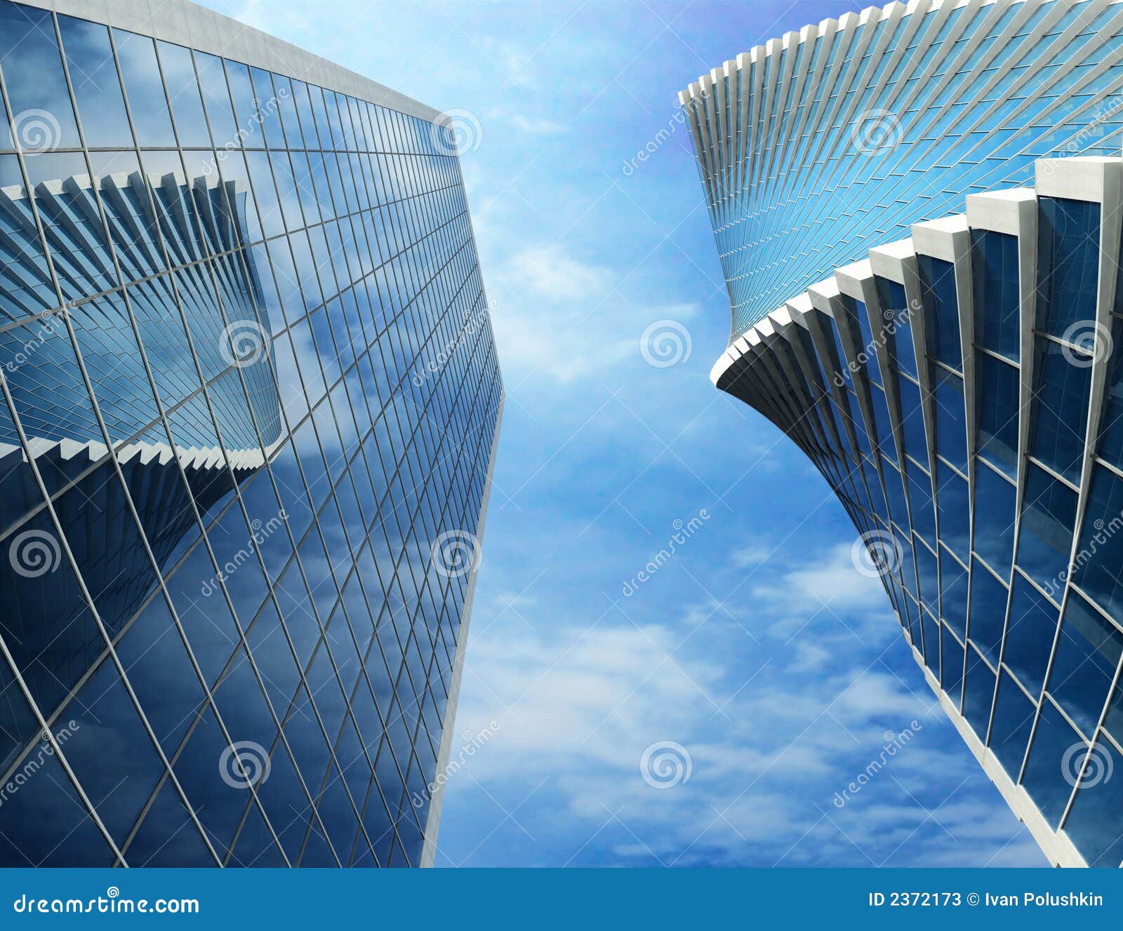 Business buildings stock image. Image of cloud, light - 2372173