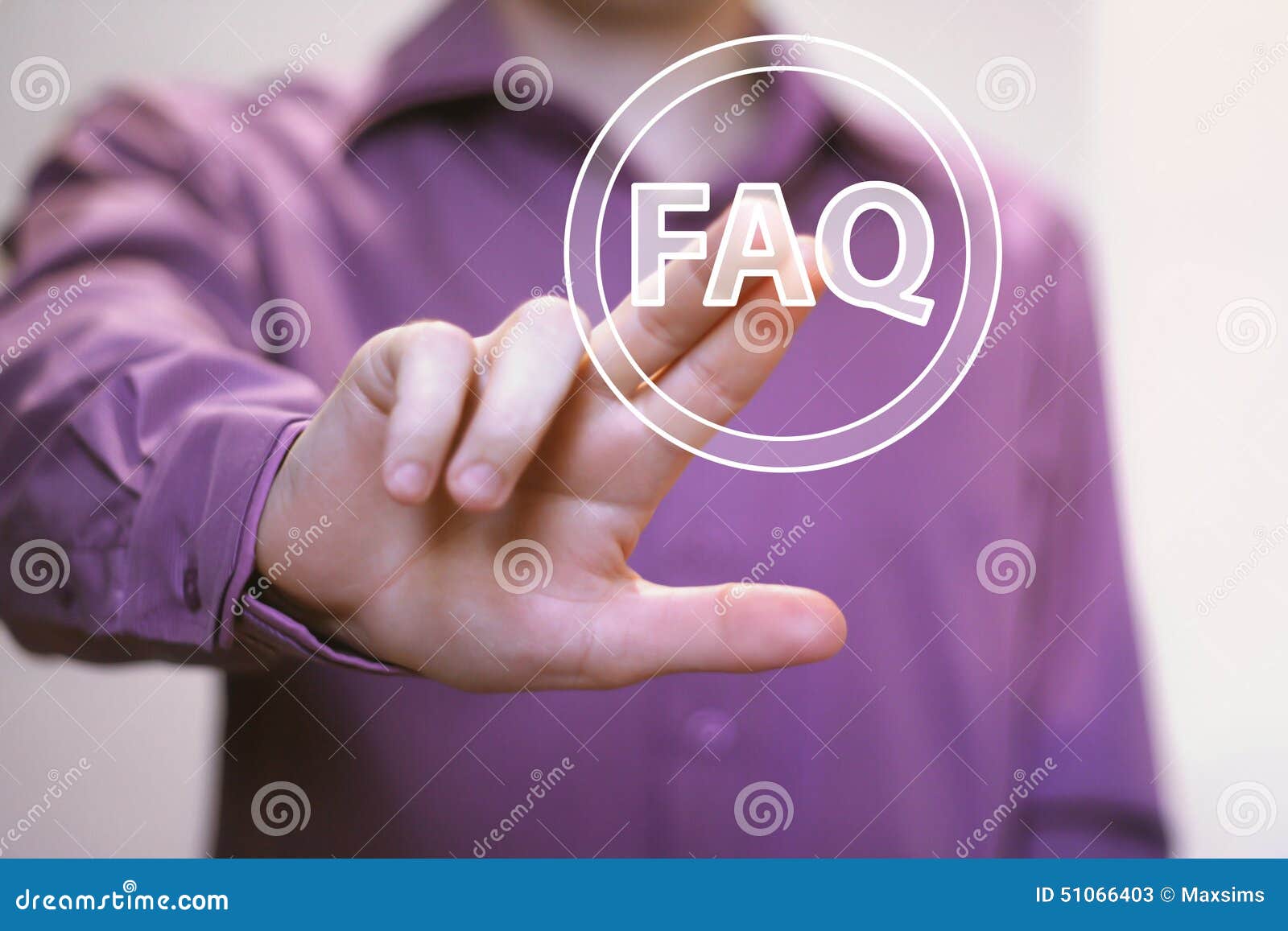 Business Button FAQ Web Icon Computer Stock Image - Image of answer ...