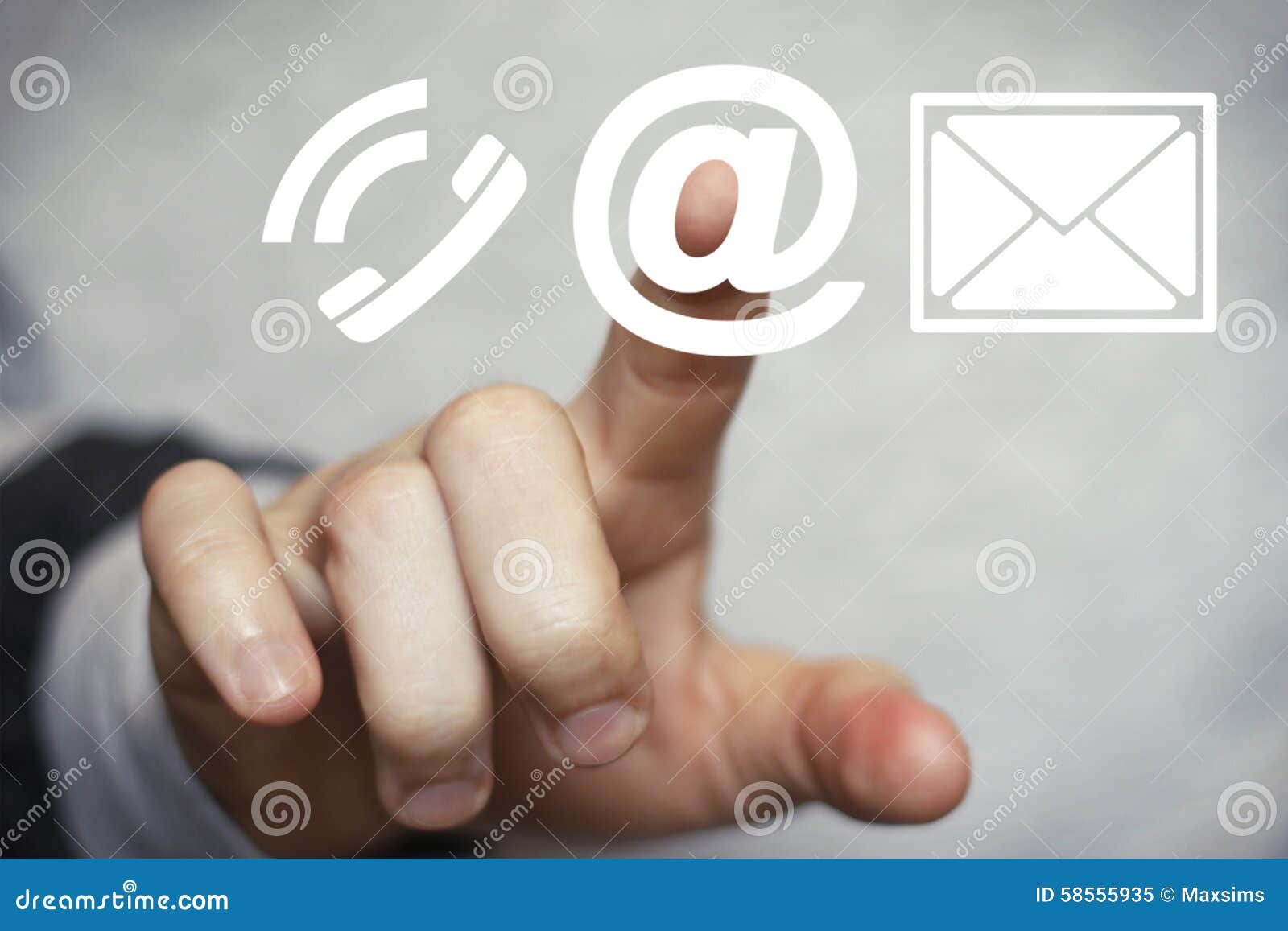 Business Button Online Messaging Mail Sending Sign Stock Image - Image ...