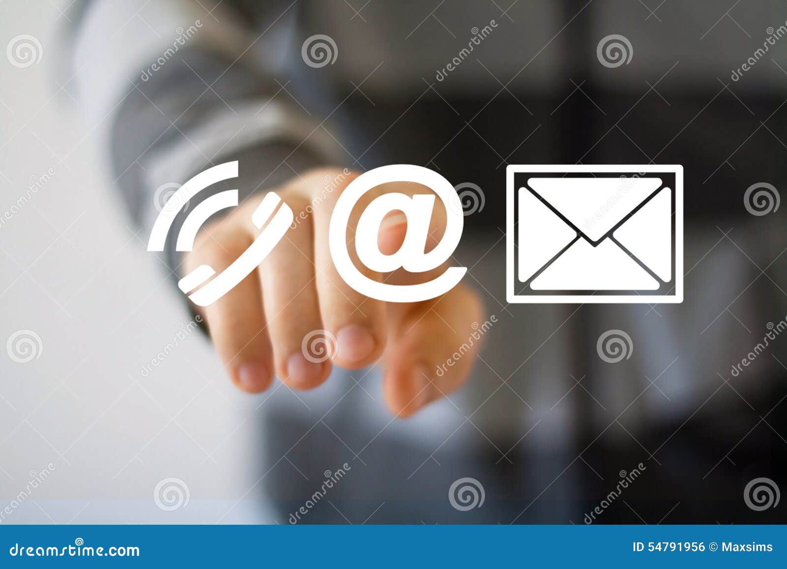 Business Button Sign Messaging Mail Sending Icon Stock Photo - Image of ...