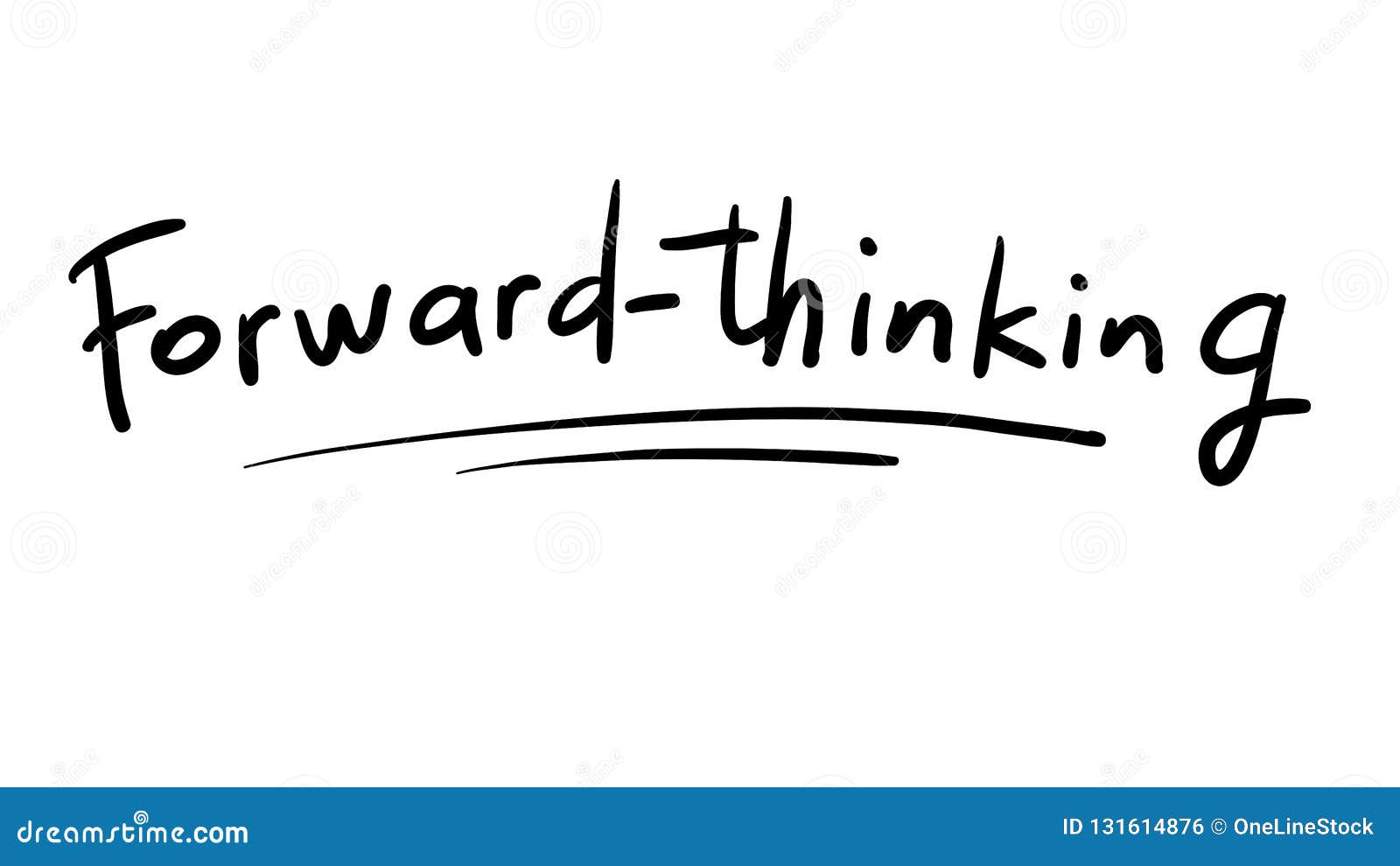 Forward Thinking And New Year`s Change - Pictured As Word Forward ...