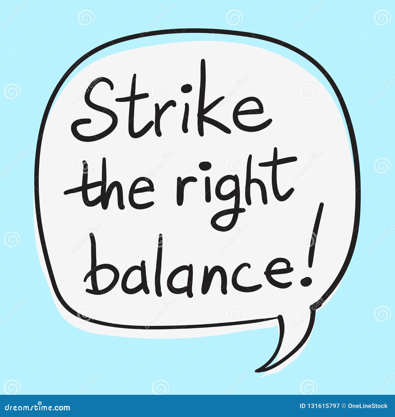 Motivational Speech Bubble Business Buzzwords Stock Illustration ...