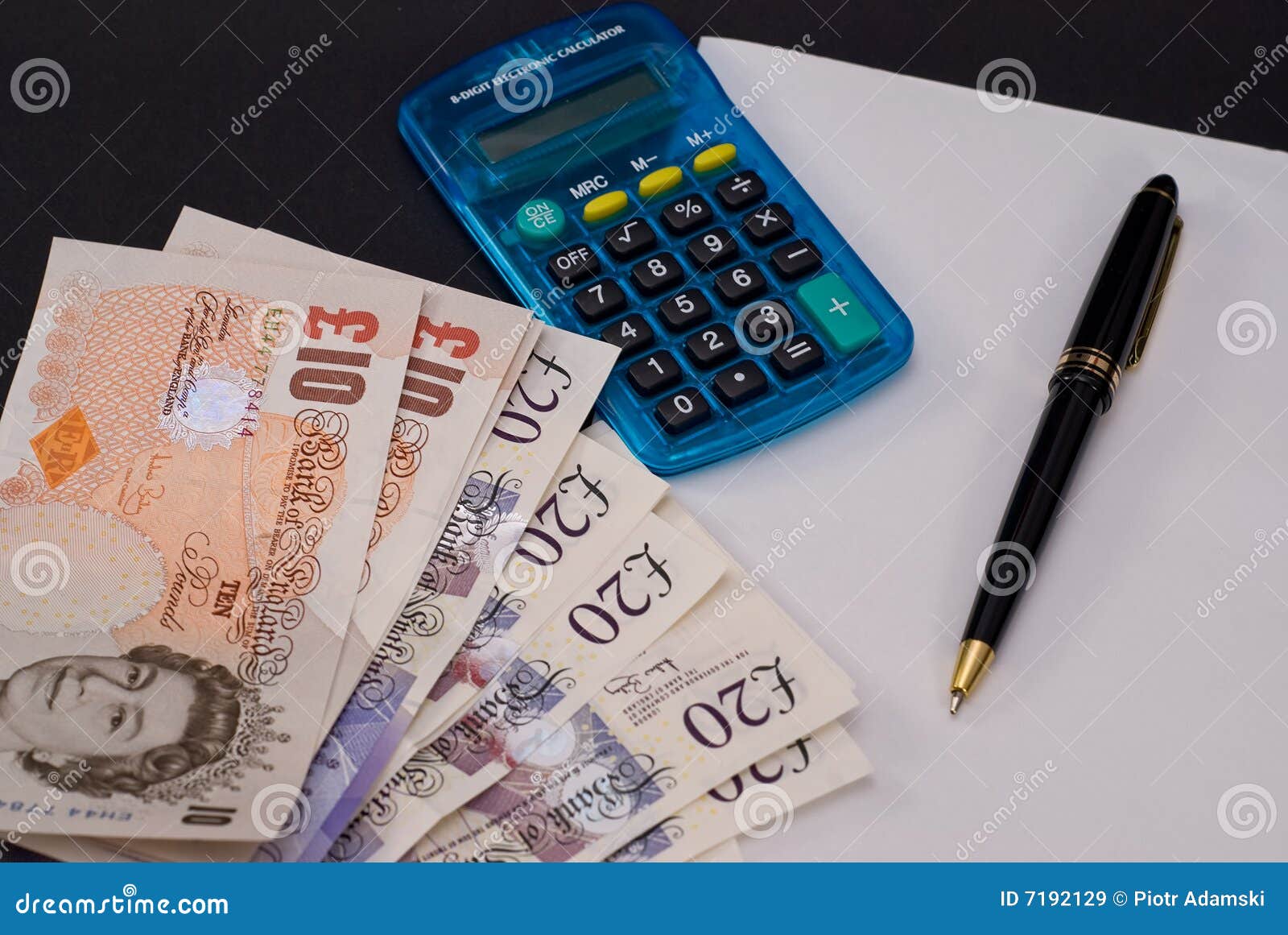 Business calculation editorial stock image. Image of paper - 7192129