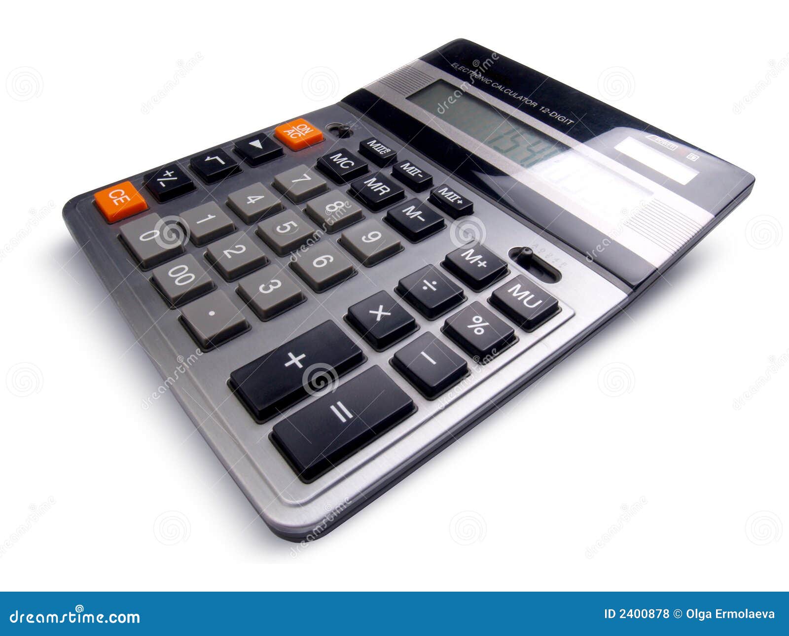 Business calculator stock photo. Image of white, scrutiny - 2400878