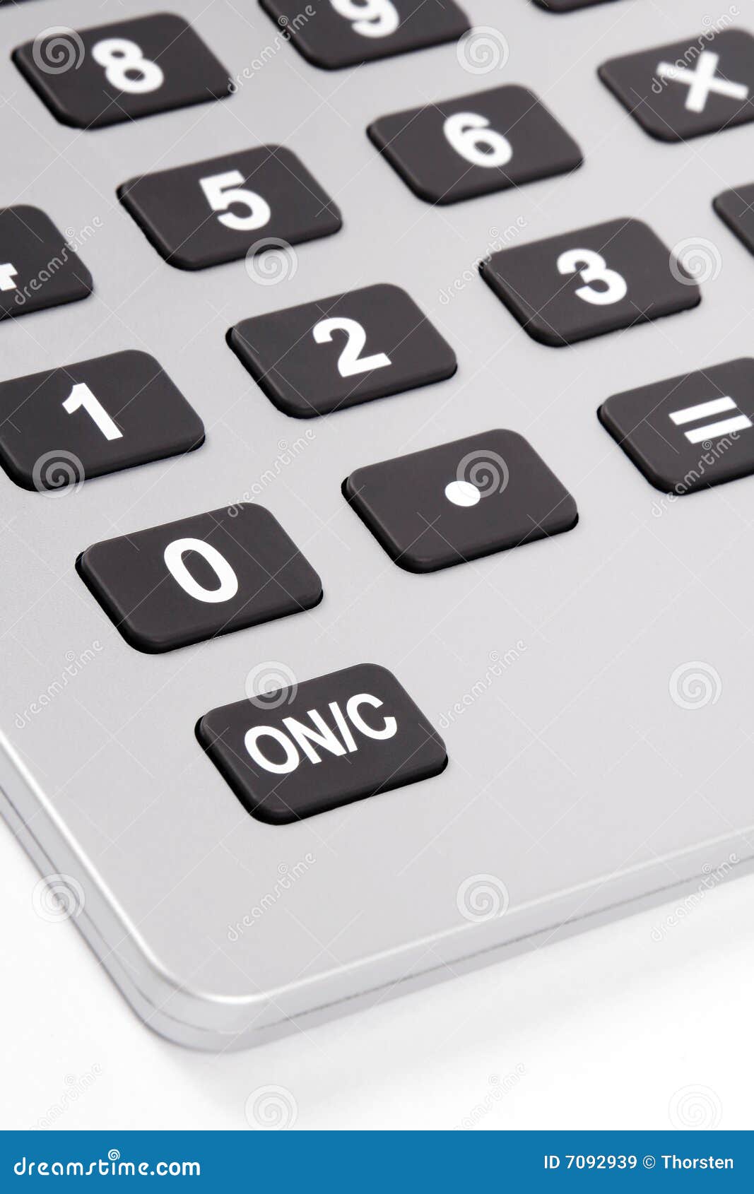 Business Calculator stock image. Image of keys, calculator - 7092939