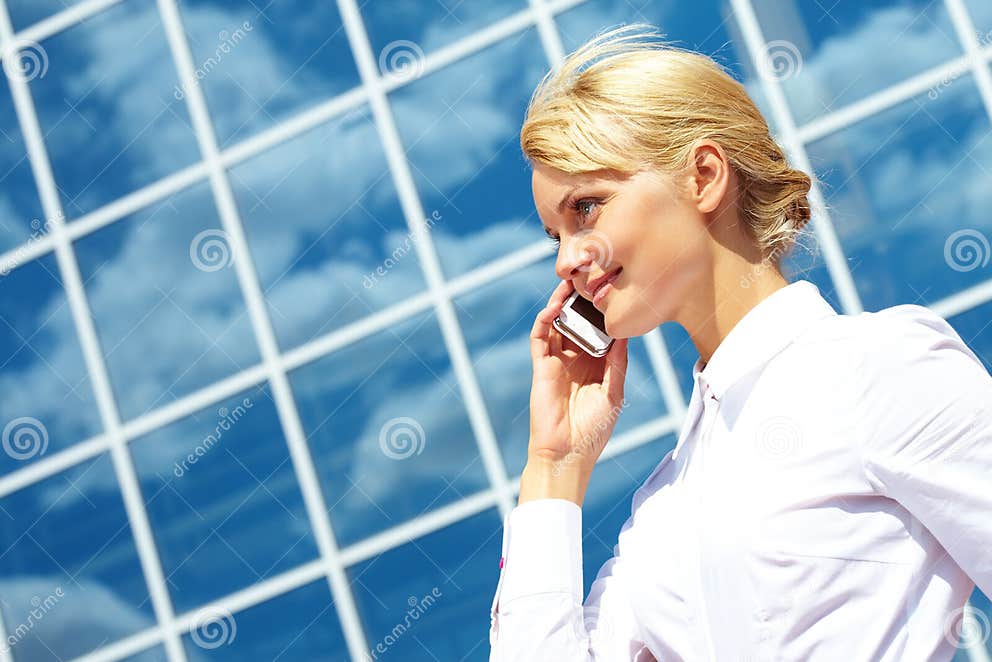 Business call stock image. Image of girl, businessman - 15220517
