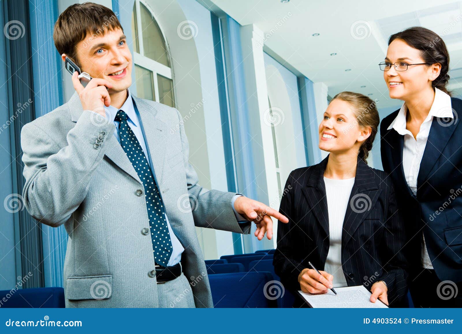 Business call stock photo. Image of businessteam, calling - 4903524