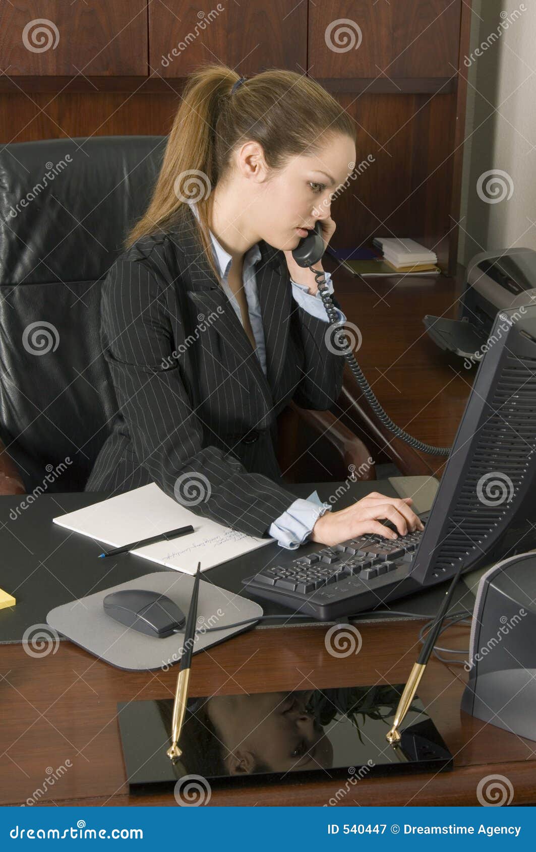 Business call stock image. Image of caucasian, comfortable - 540447