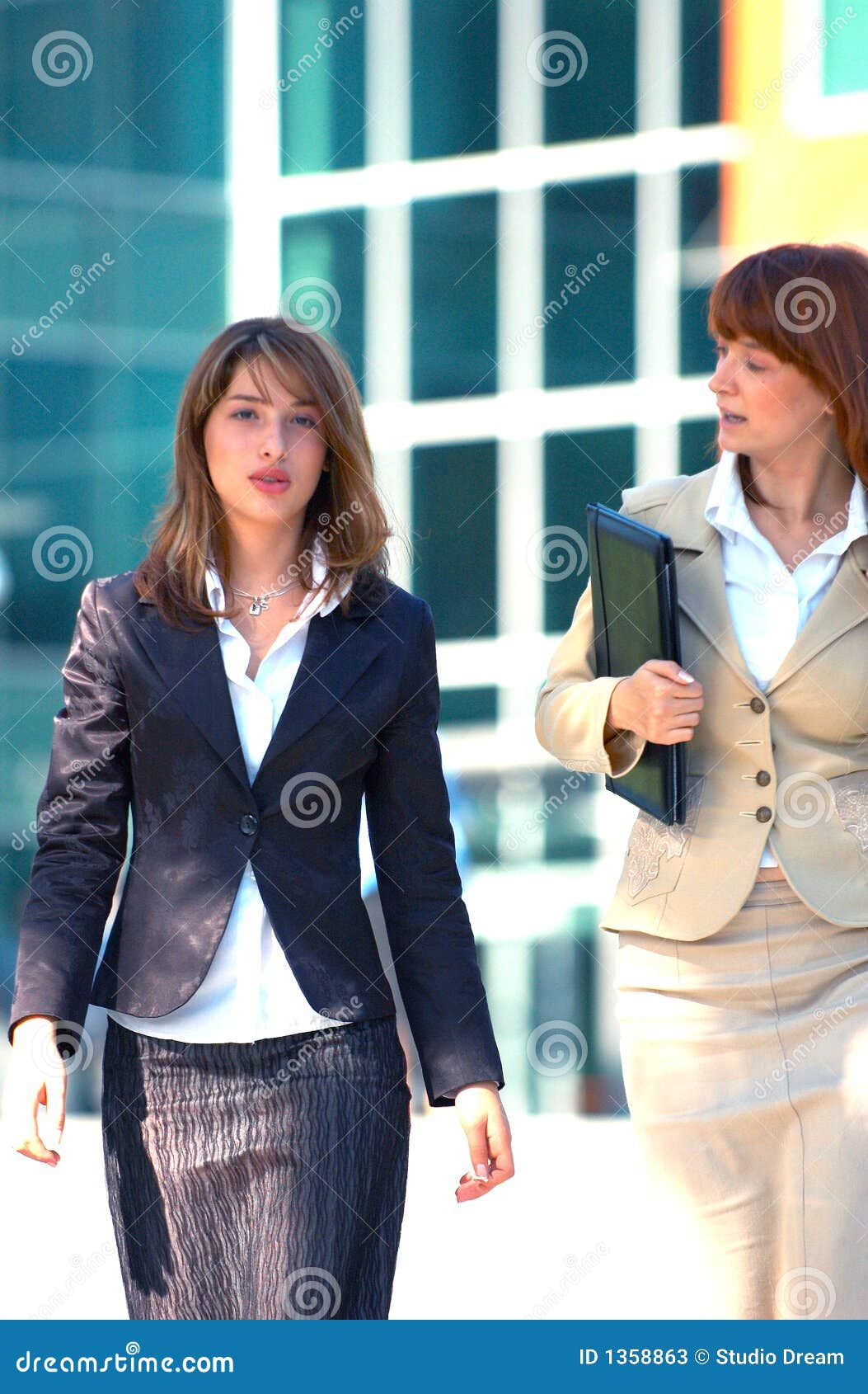 Business campus women stock image. Image of young, women - 1358863