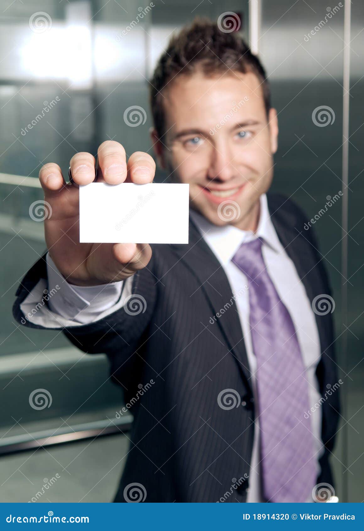Business card stock photo. Image of male, card, showing - 18914320