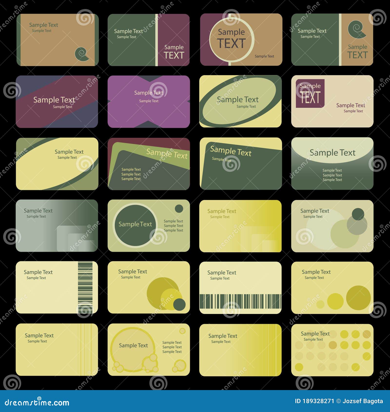 Business Card Backgrounds stock vector. Illustration of business ...