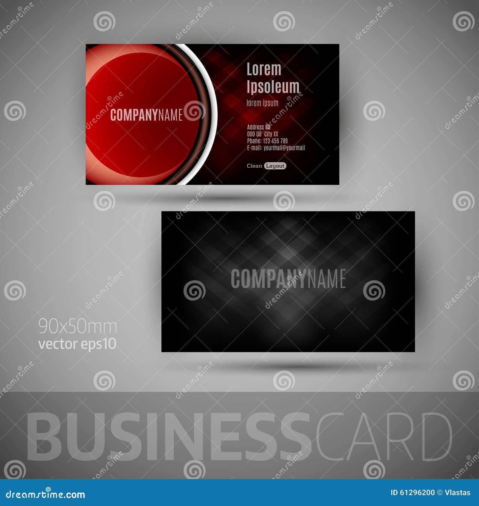 Business Card stock illustration. Illustration of metallic - 61296200