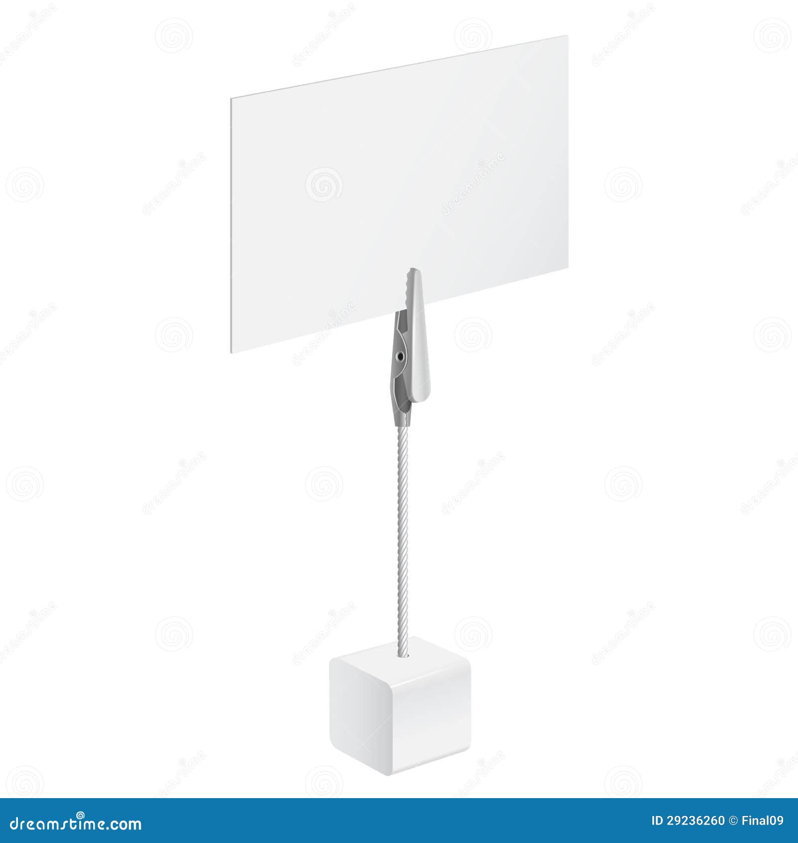 Business Card Holder. Vector Illustration Stock Vector - Illustration ...