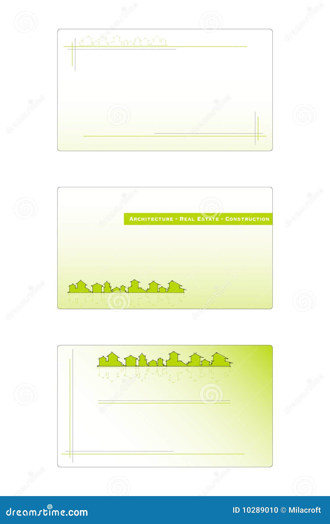 Business card or label stock vector. Illustration of blank - 10289010