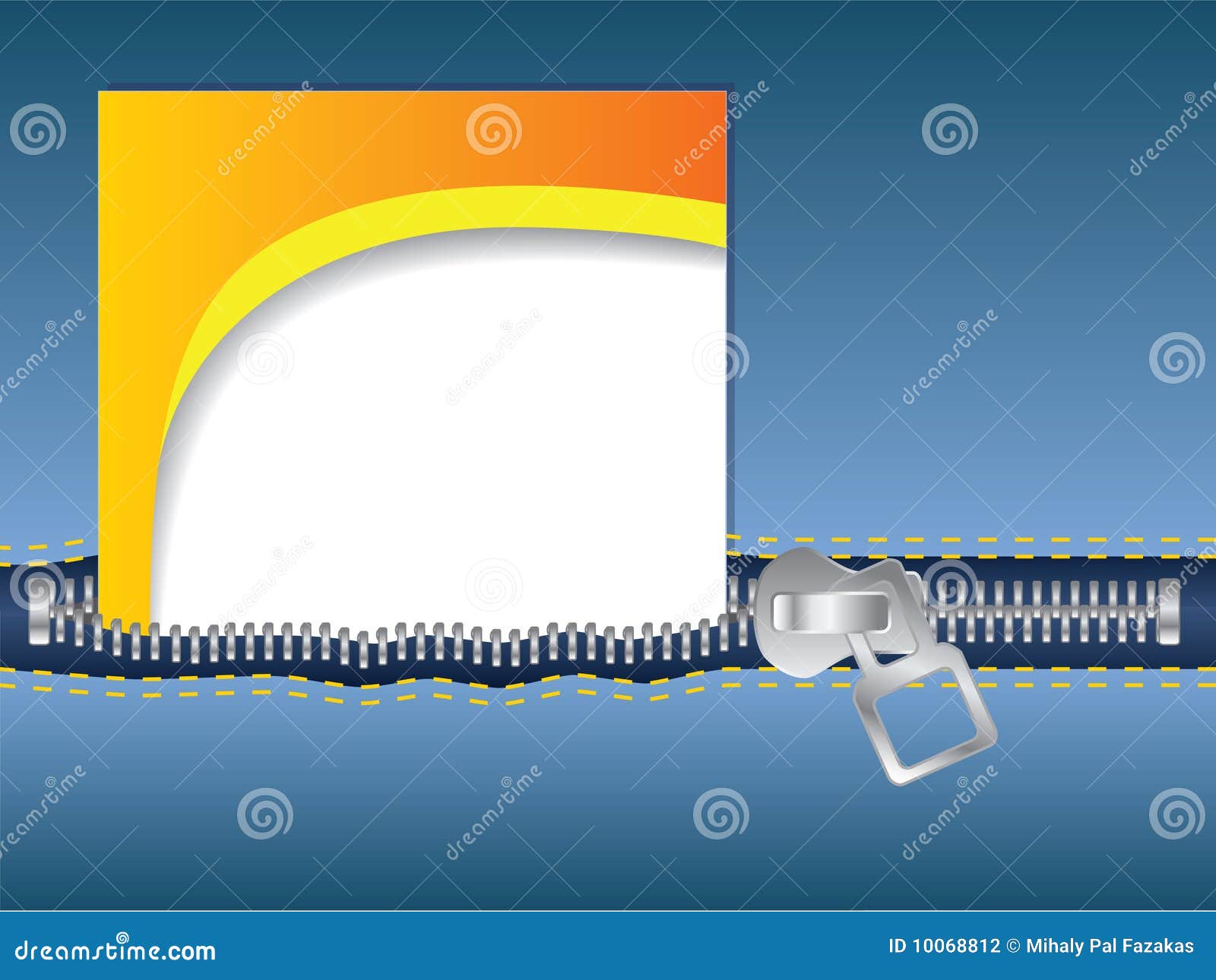 Business card in pocket stock vector. Illustration of business - 10068812