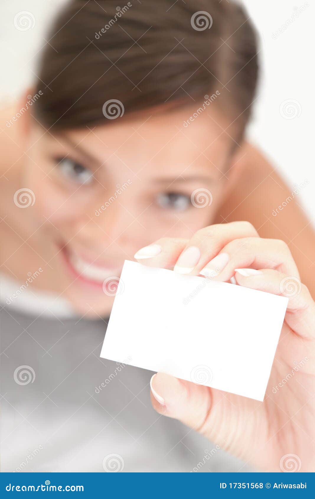 Business card sign person stock photo. Image of closeup - 17351568