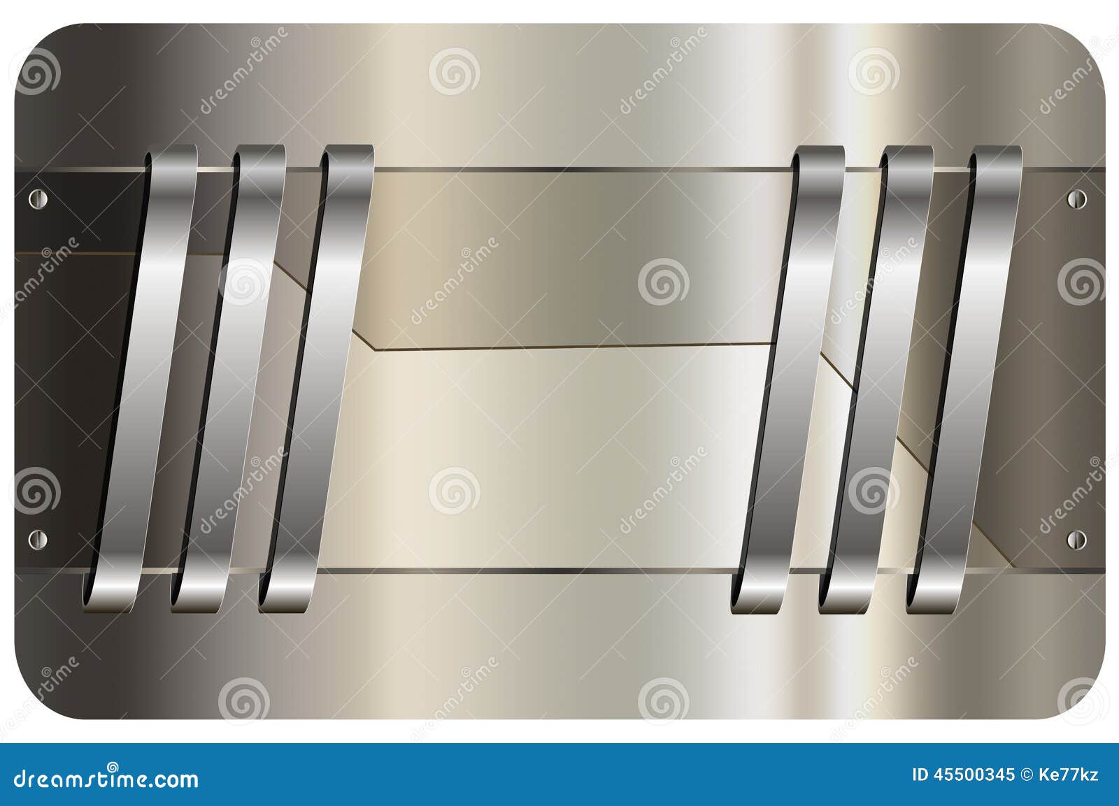 Business Card Template.Metal Abstract Background. Stock Illustration ...